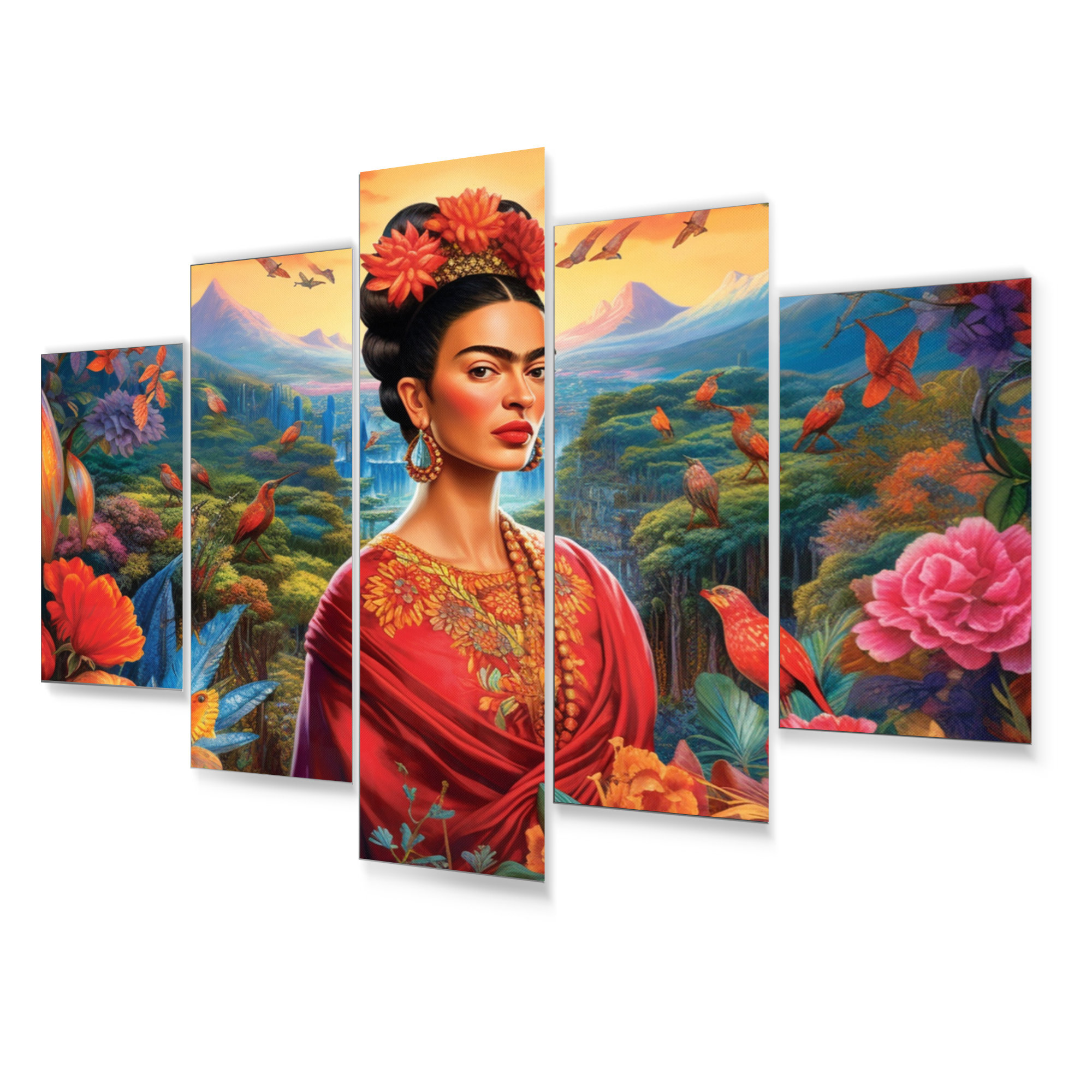 Dakota Fields Empowering Women - Fashion Woman Metal Wall Art Living ...