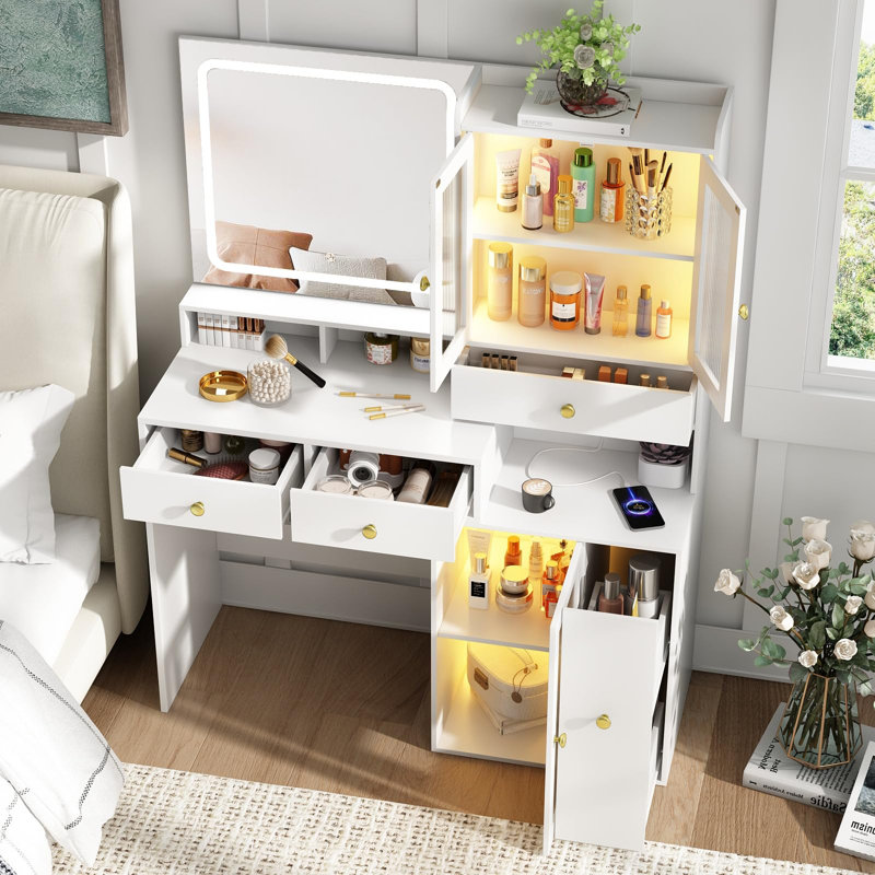 Ivy Bronx Maziah Vanity & Reviews | Wayfair