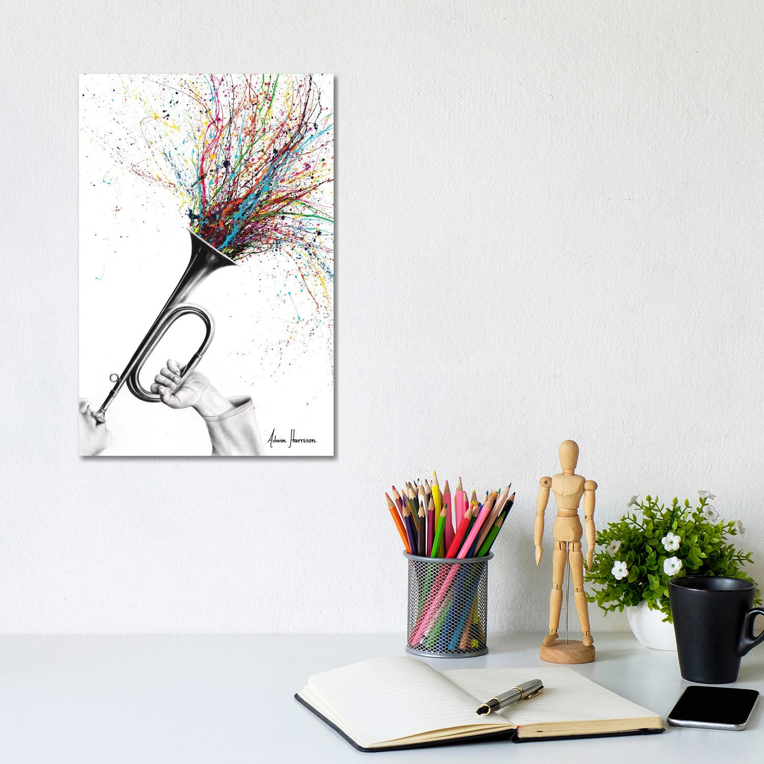 East Urban Home The Rising Sound by Ashvin Harrison - Print | Wayfair