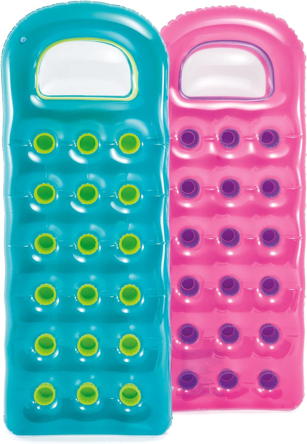 Utibia 18 Pocket Single Person Inflatable Swimming Pool Beach Lounge ...