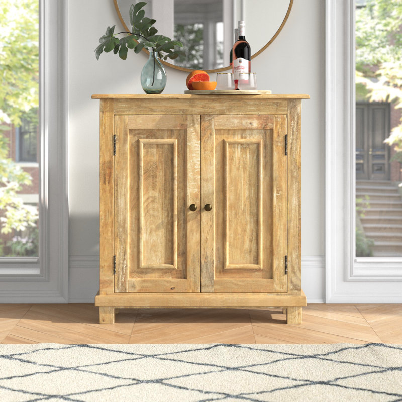 The Twillery Co.® Witney 34" Wide Mango Solid Wood Sideboard & Reviews ...