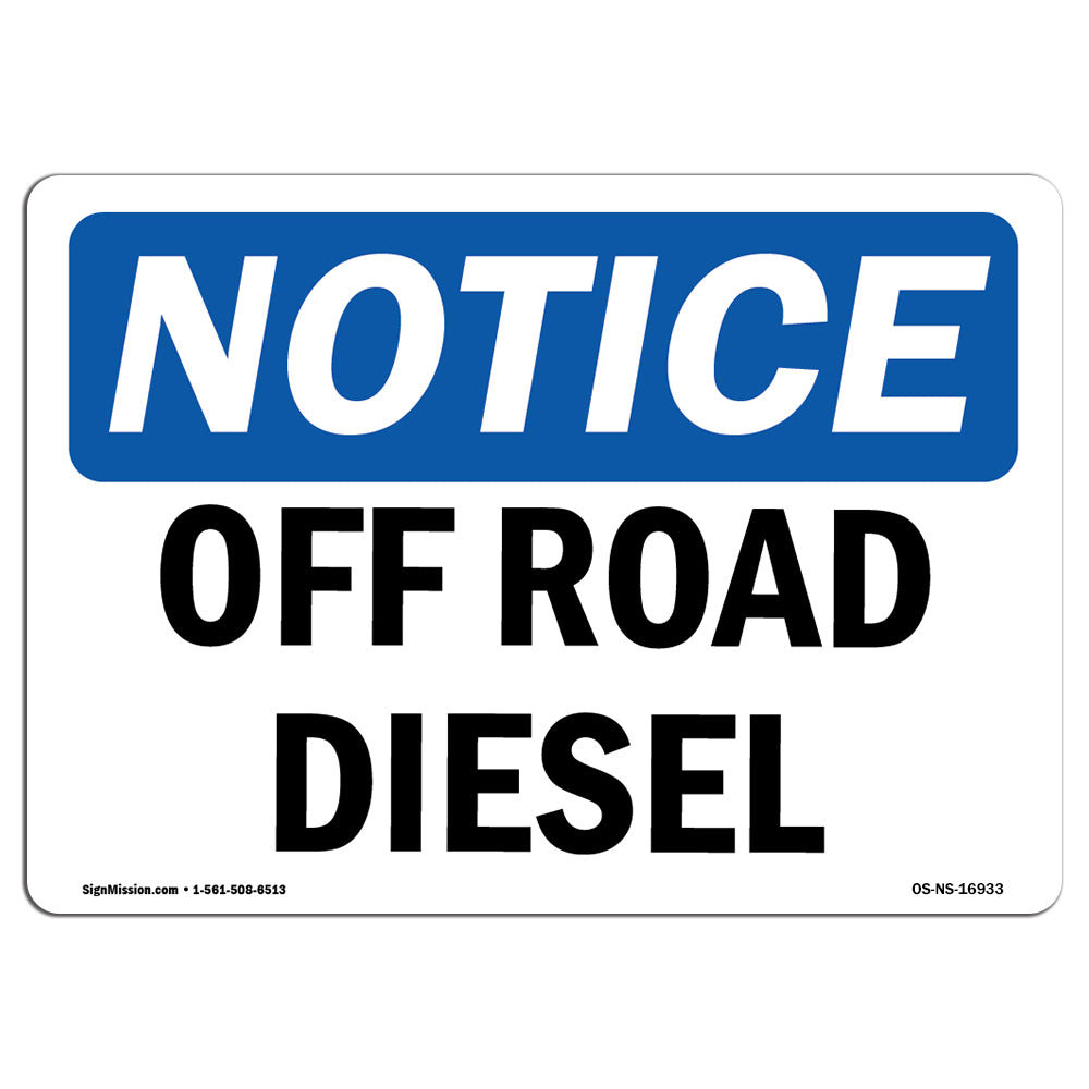 SignMission Off Road Diesel Sign | Wayfair