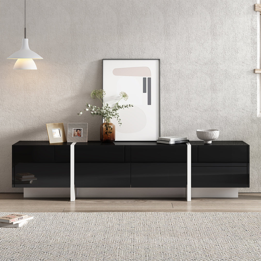 Latitude Run® Rectangle Design TV Stand For Tvs Up To 80" - Wayfair Canada