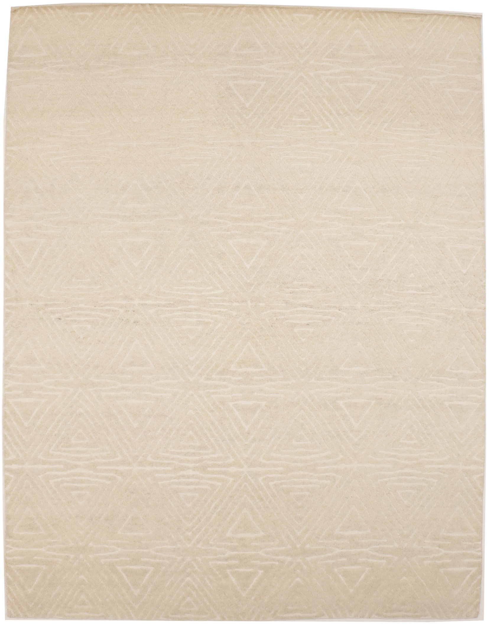 Foundry Select Solid Color Hand-Knotted Rectangle 8' x 10' Wool Area ...