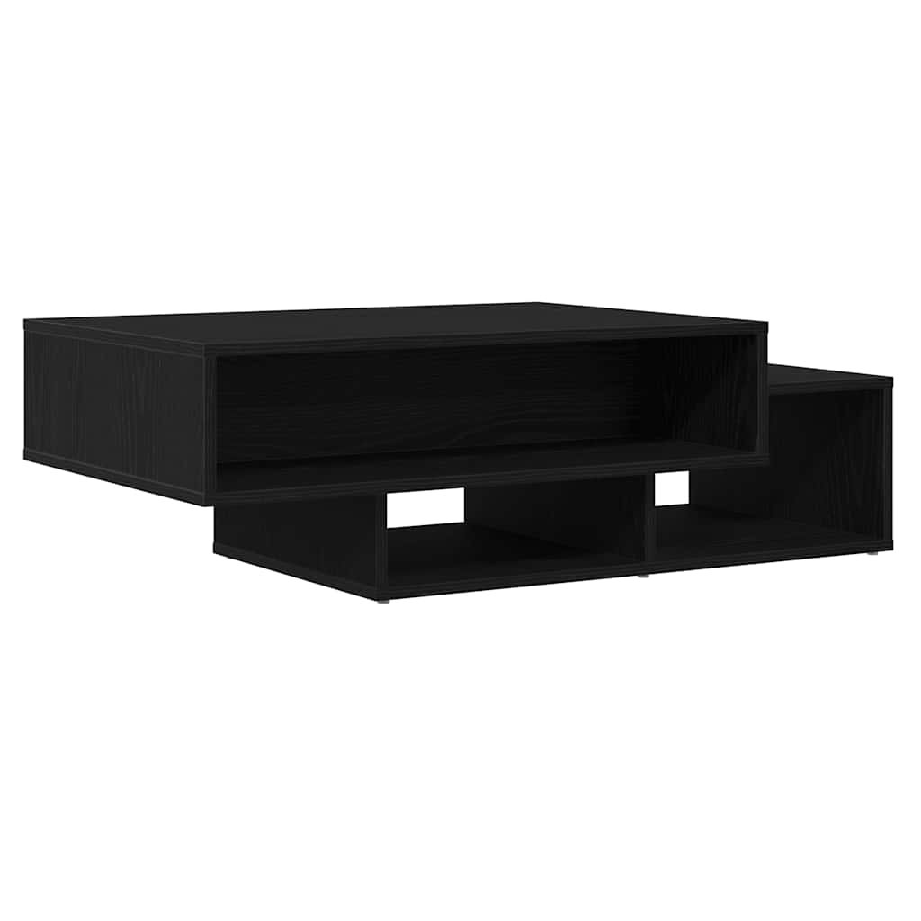 Ebern Designs Coffee Table Black Oak 41.3X21.7X12.6" Engineered Wood ...