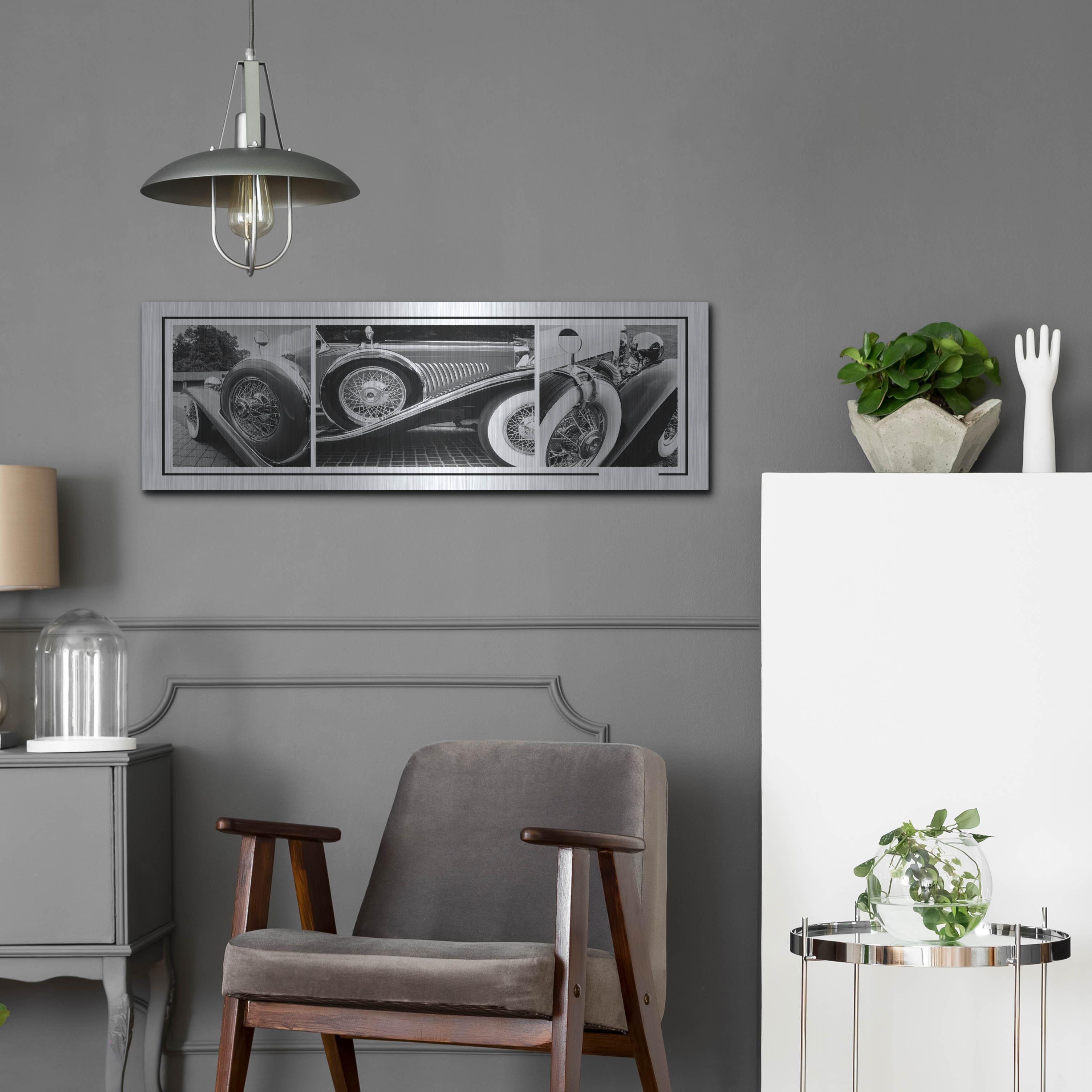 Trent Austin Design® 'Dusenberg Montage 1' by Monte Nagler, Metal Wall ...