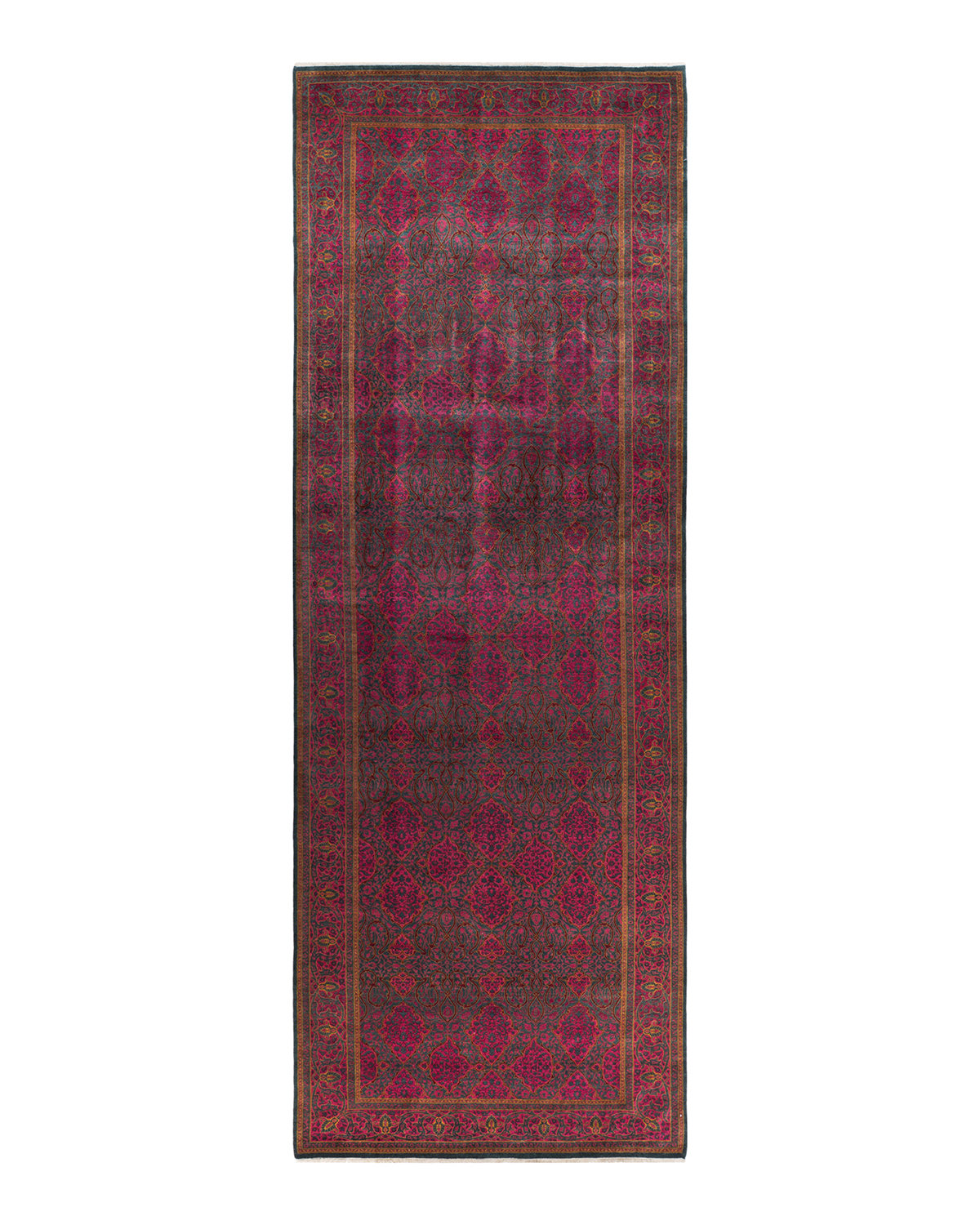 The Twillery Co.® Keenan One-of-a-Kind Traditional Hand-Knotted Red ...