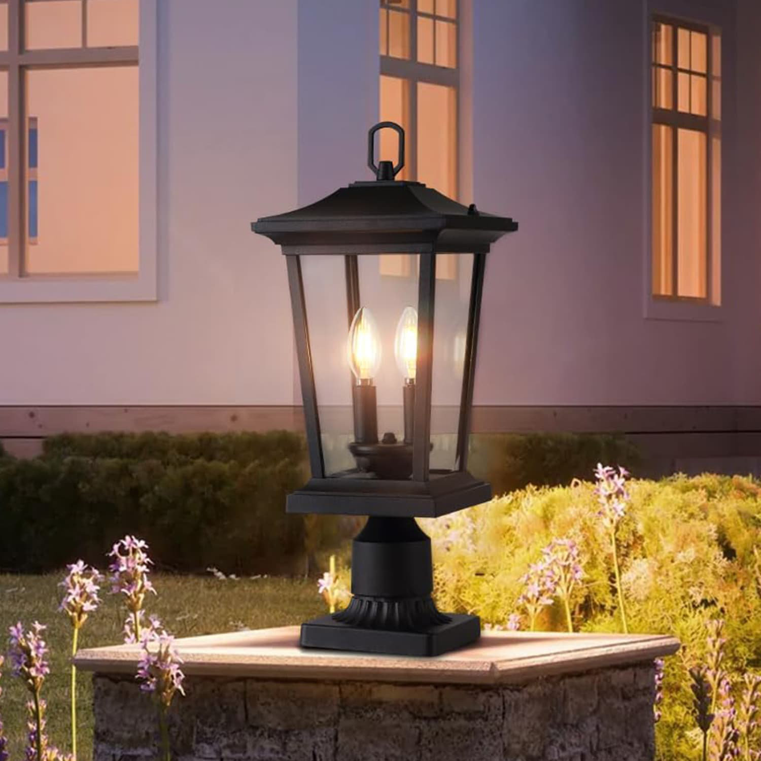 Lark Manor Outdoor Lamp Post, Cast Aluminum Lamp Post Lamp, Lamp Pole ...