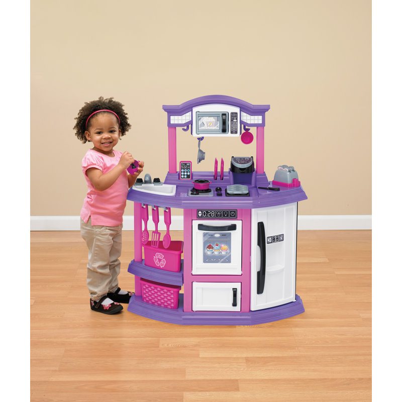 American Plastic Toys Kitchen Set & Reviews | Wayfair
