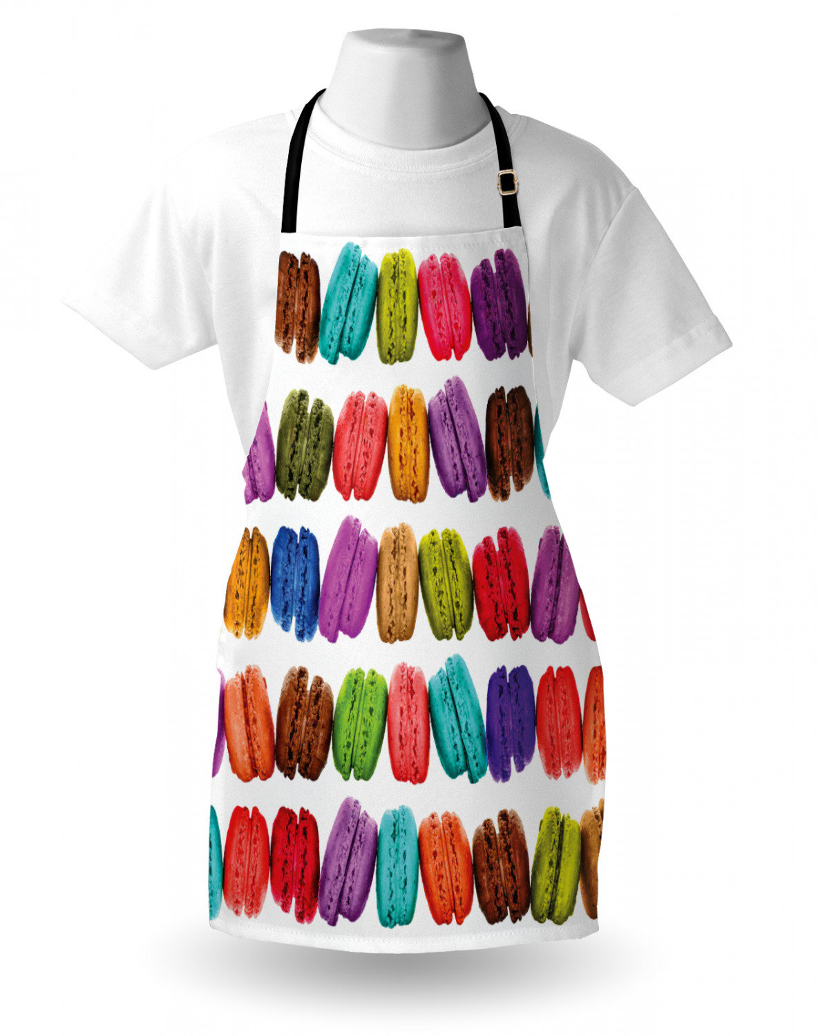 East Urban Home French Macarons Apron | Wayfair