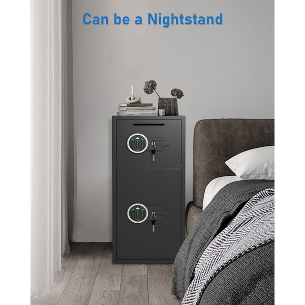 Re Labida Floor 6.0 Cu Ft Extra Large Home Safe Box Fireproof ...