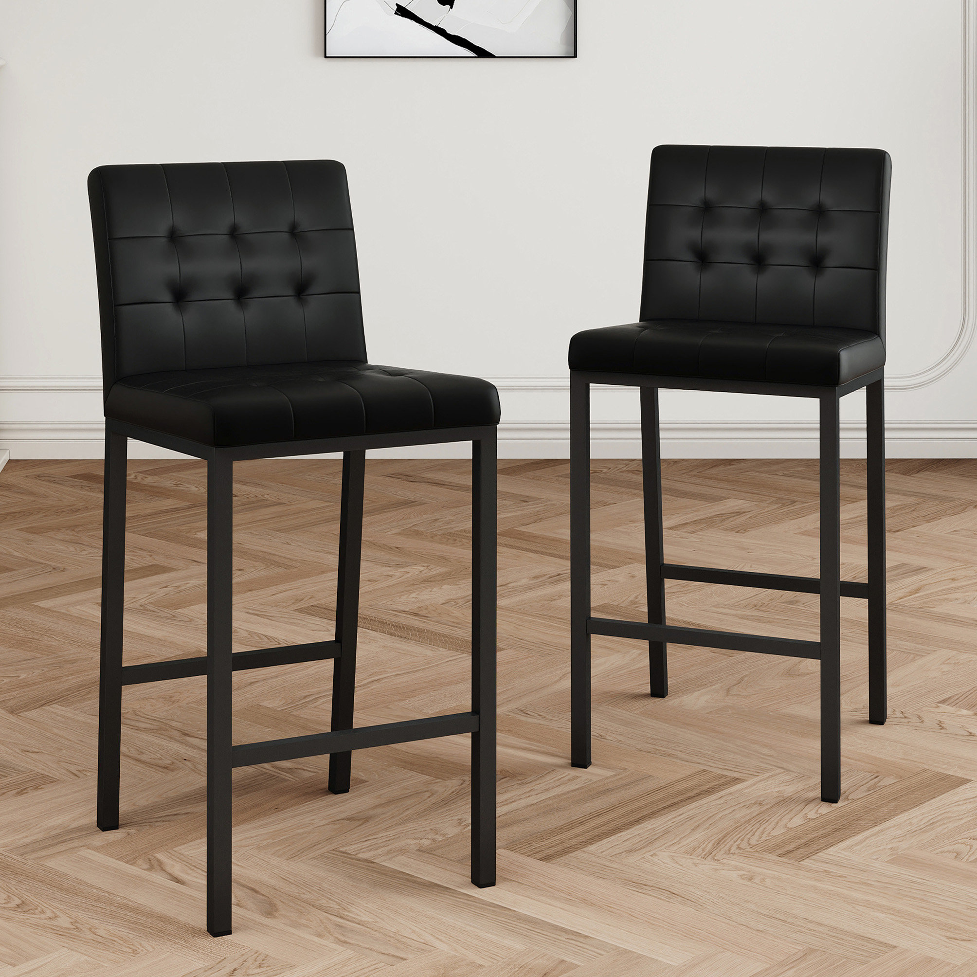 Latitude Run® Bar Stools Set of 2 | Wayfair