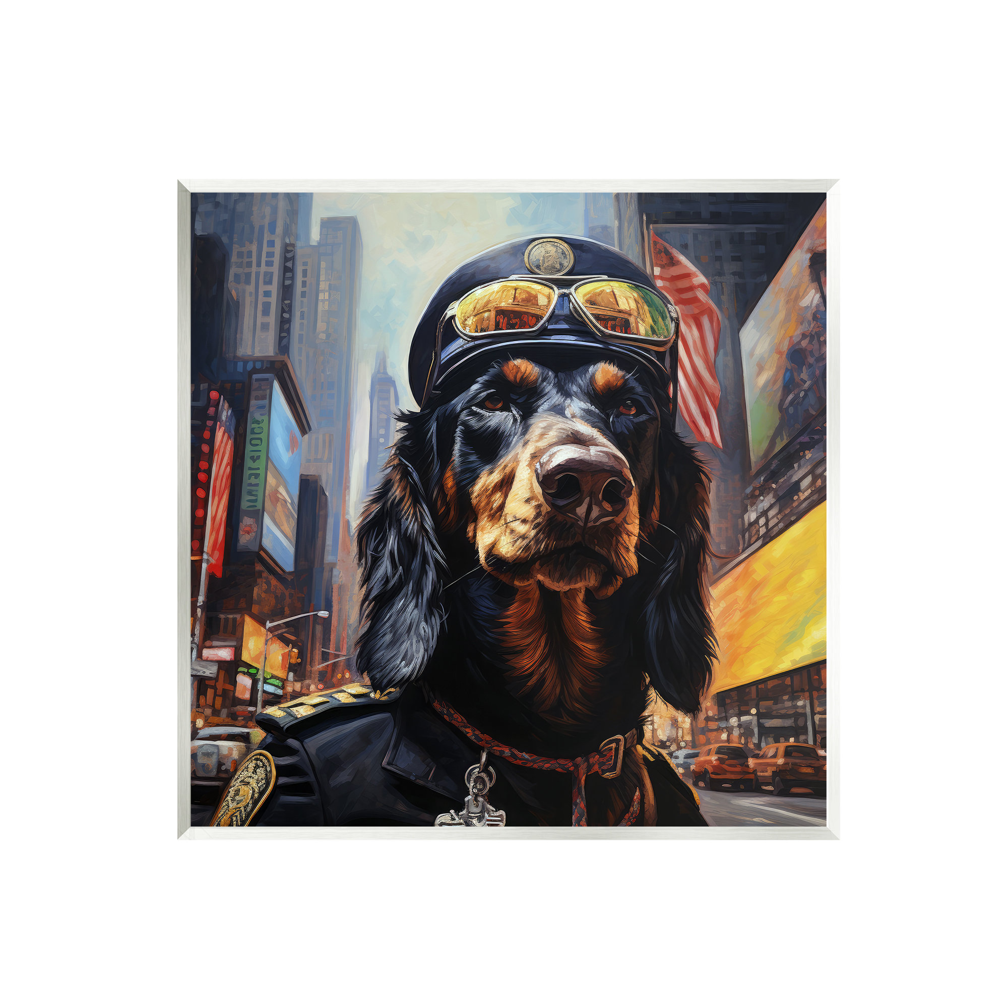 The Twillery Co. Military Dog Portrait by Ray Powers - Wayfair Canada
