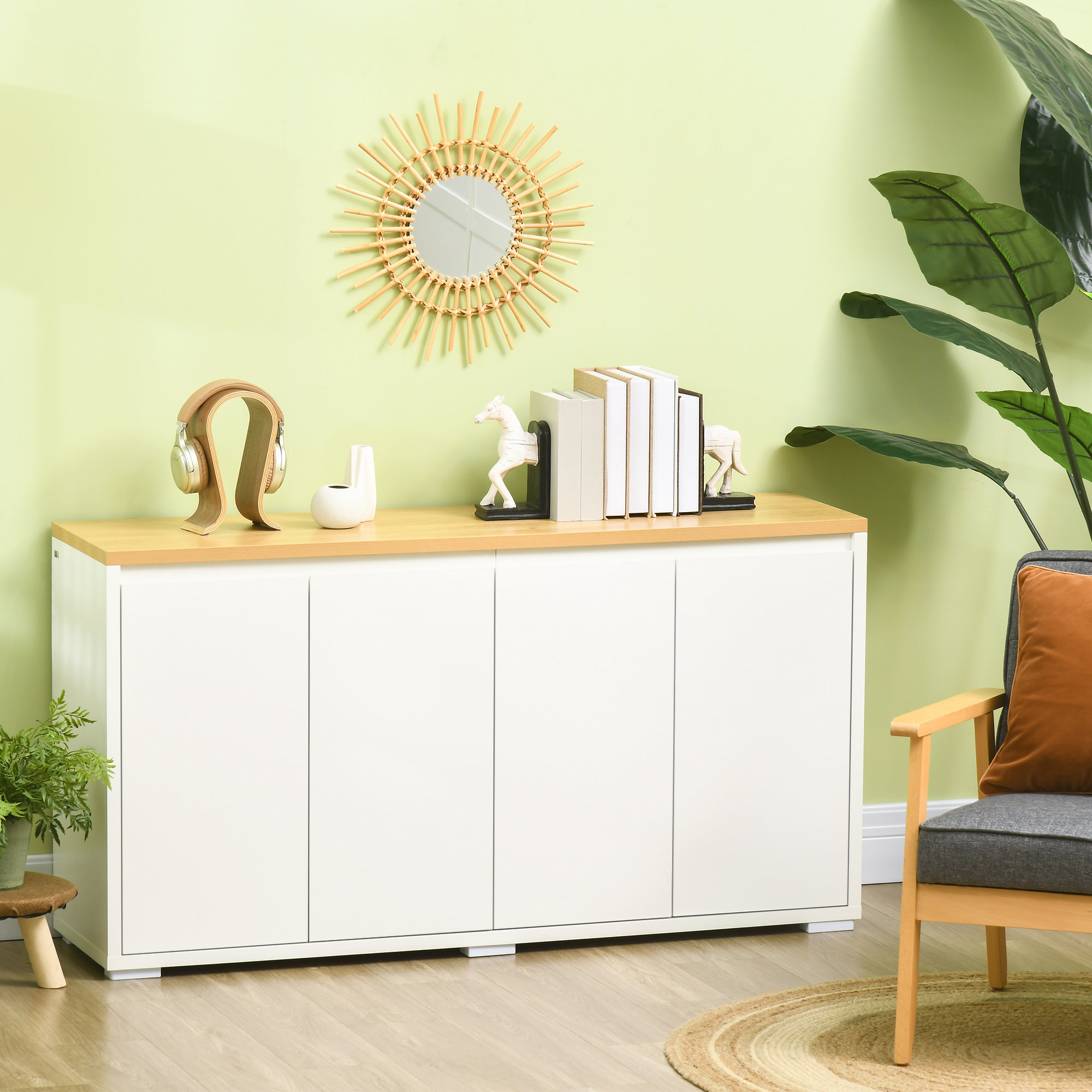 Ebern Designs Cantrall 55.1'' Sideboard | Wayfair