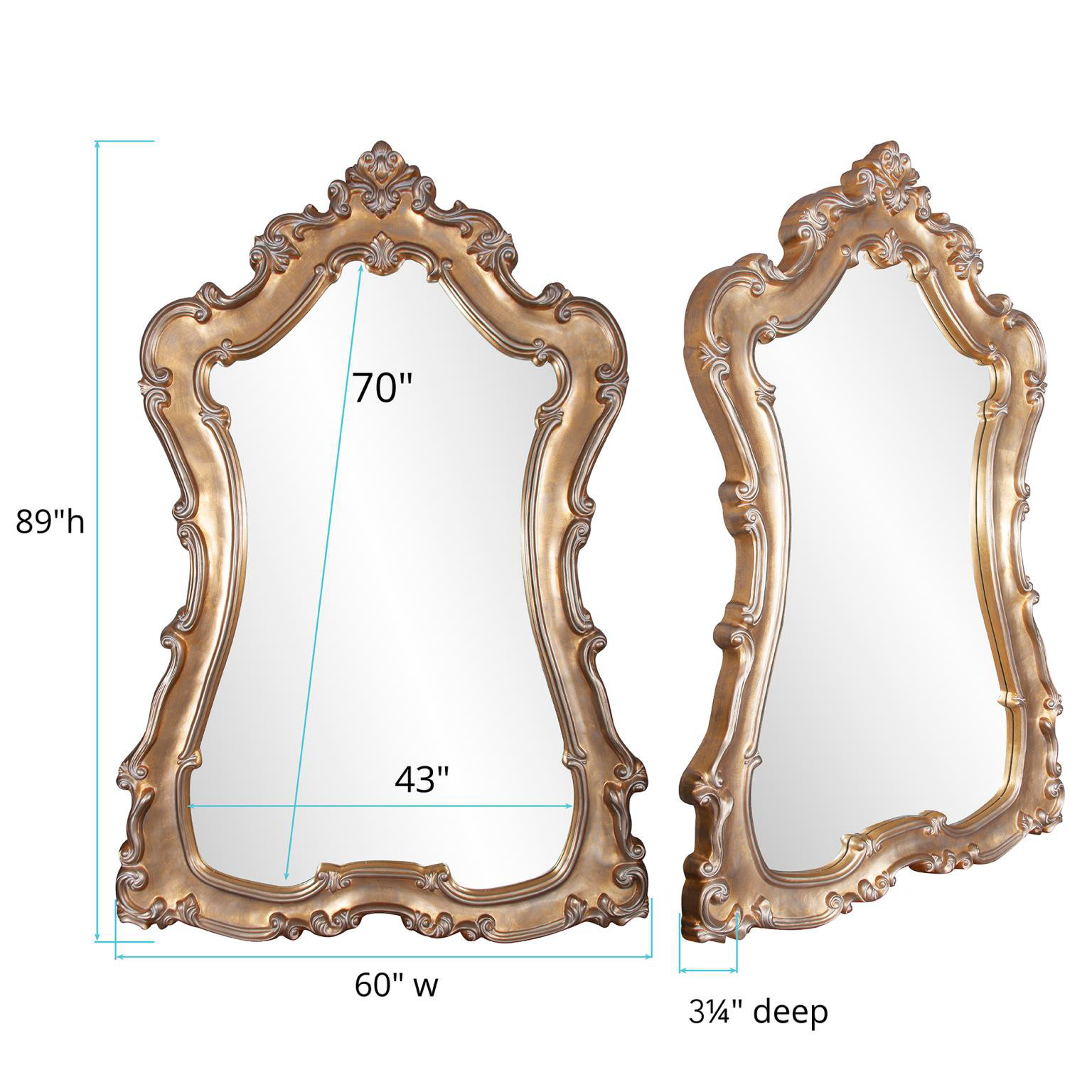 Willa Arlo™ Interiors Camak Traditional Accent Wall Mirror & Reviews ...