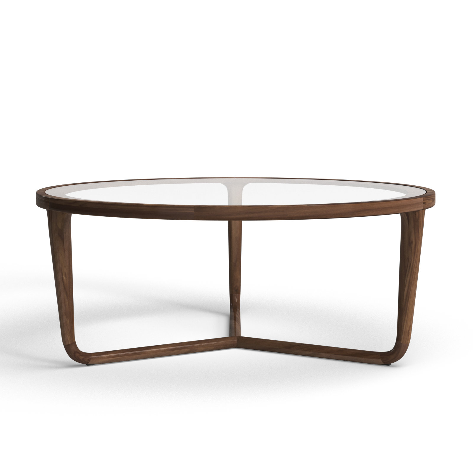 AllModern Avory Glass Top Coffee Table & Reviews | Wayfair