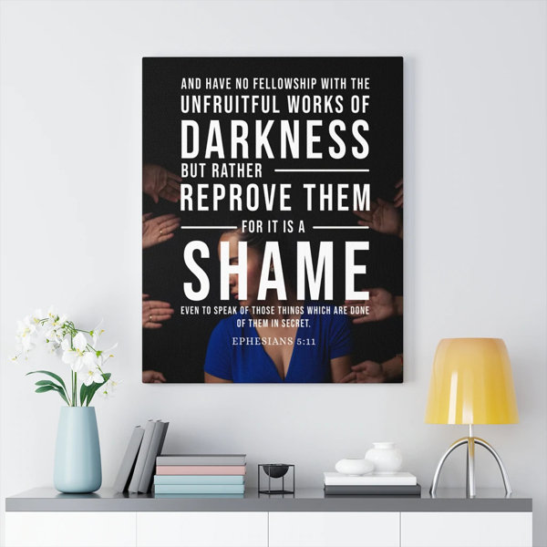 Blue Elephant Unfruitful Works Of Darkness Ephesians 5:11 - Wrapped ...