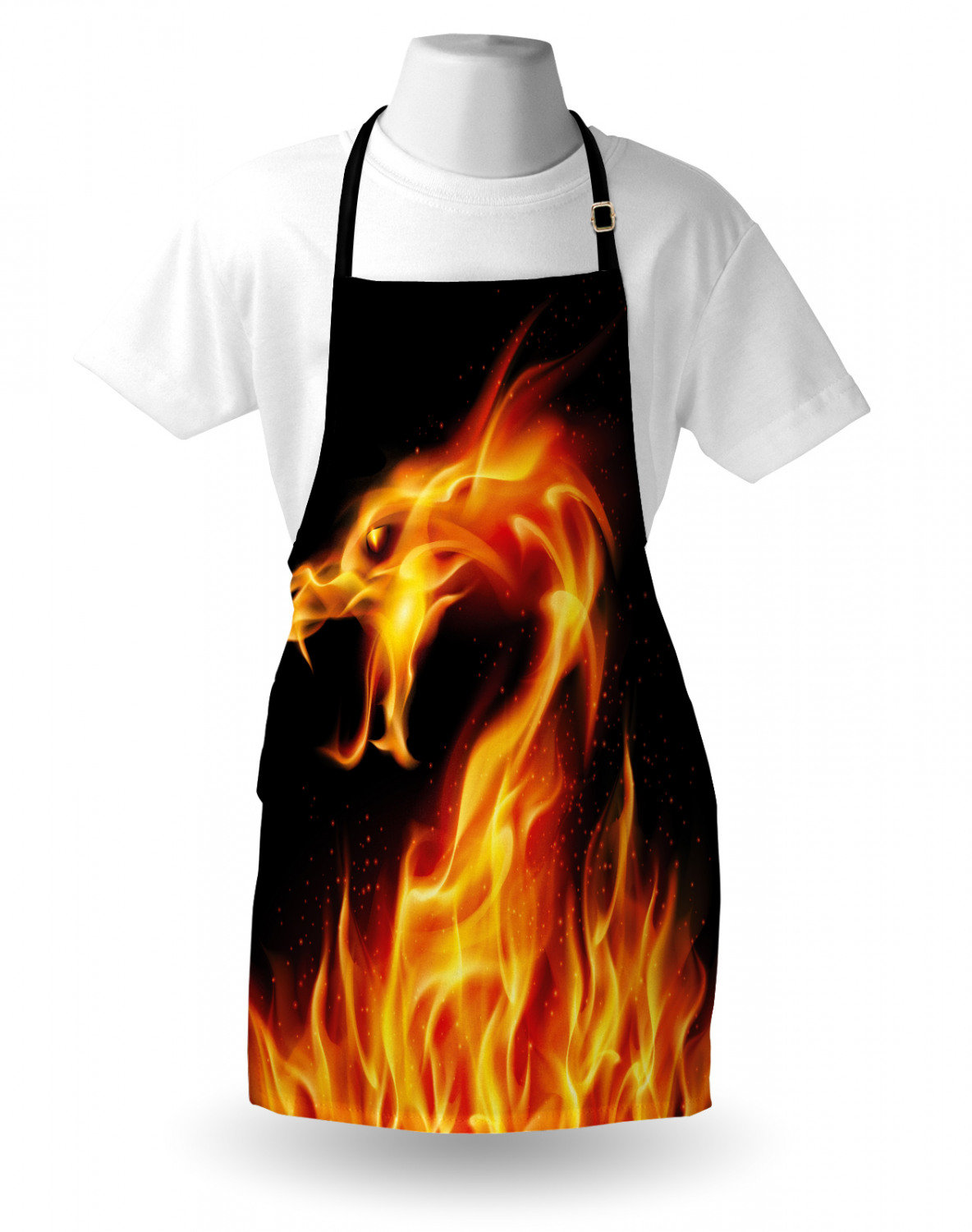 East Urban Home Dragon Apron | Wayfair