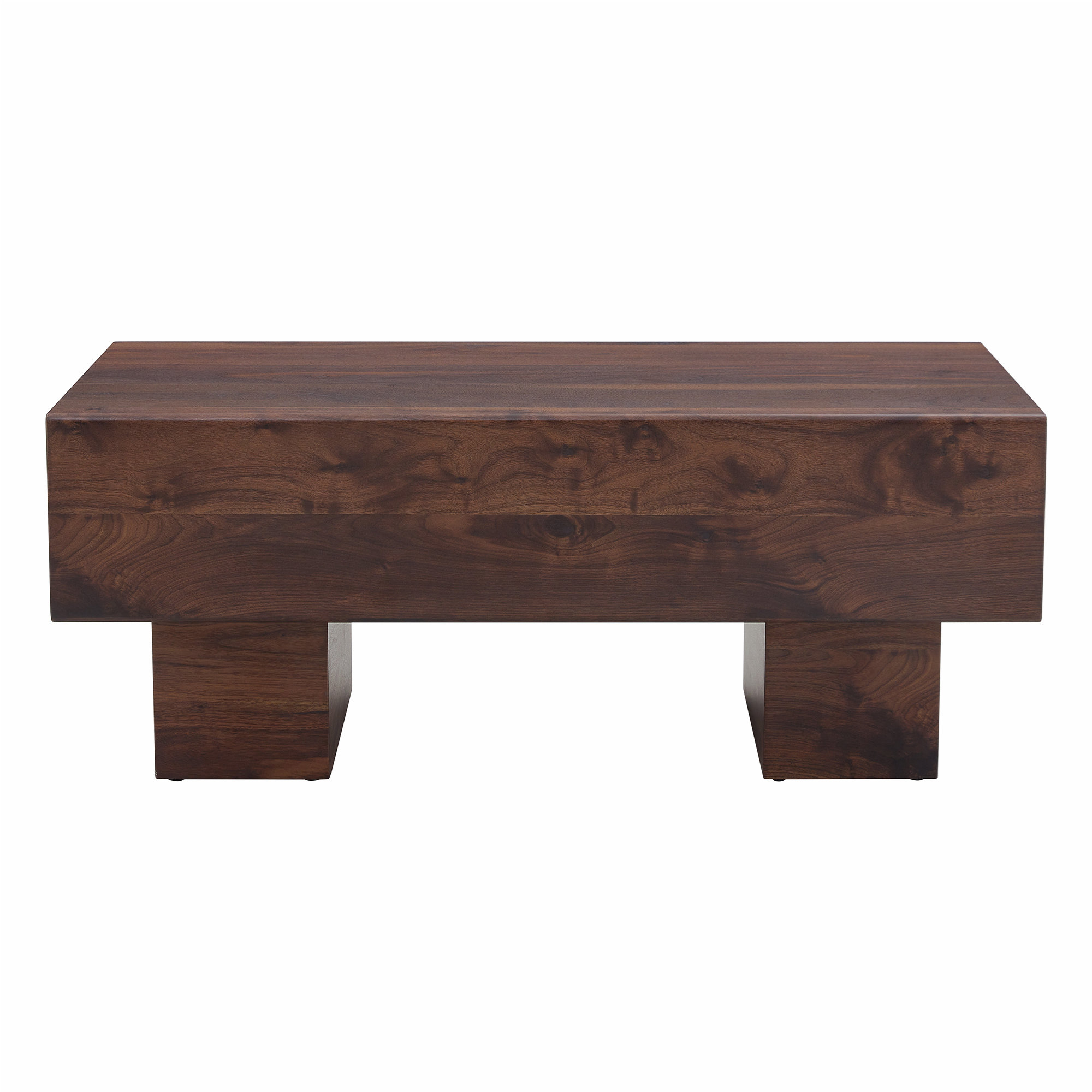 Millwood Pines Marble Texture MDF Coffee Table | Wayfair