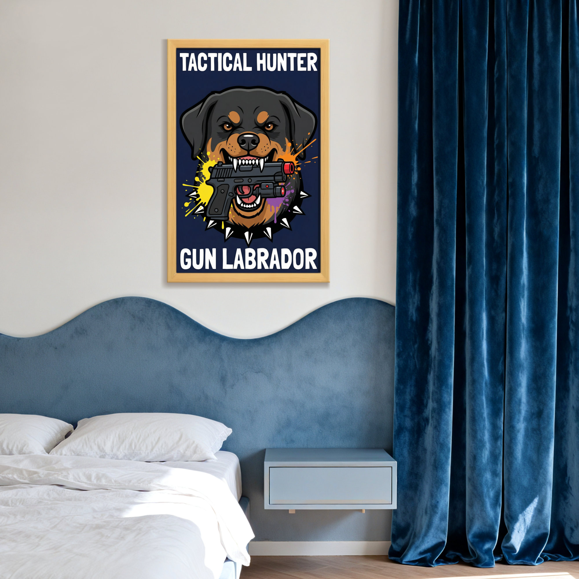 Wrought Studio™ Animals Tactical Hunter Gun Labrador Dog With Pistol ...