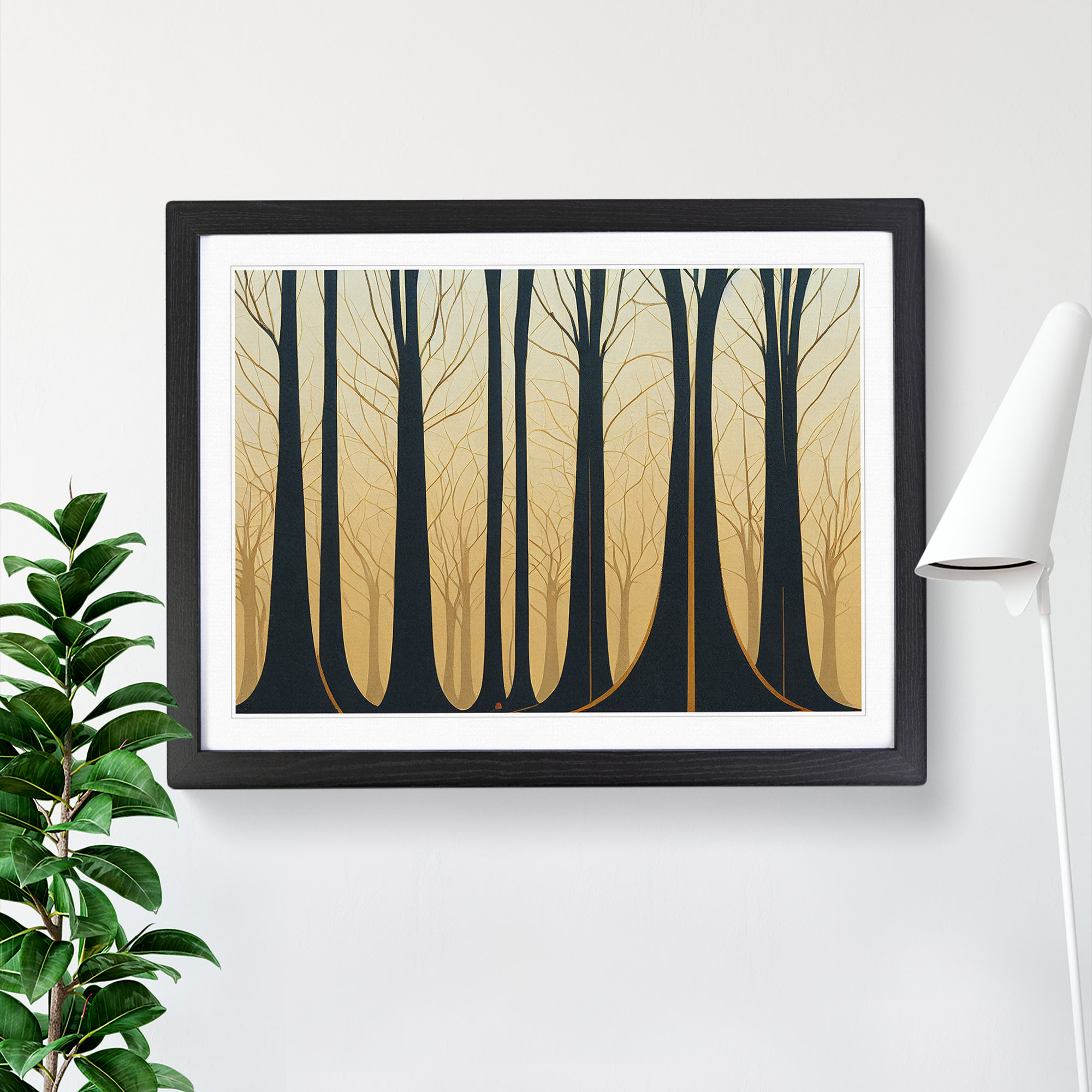 Latitude Run Compelling Forest - Picture Frame Graphic Art | Wayfair.co.uk