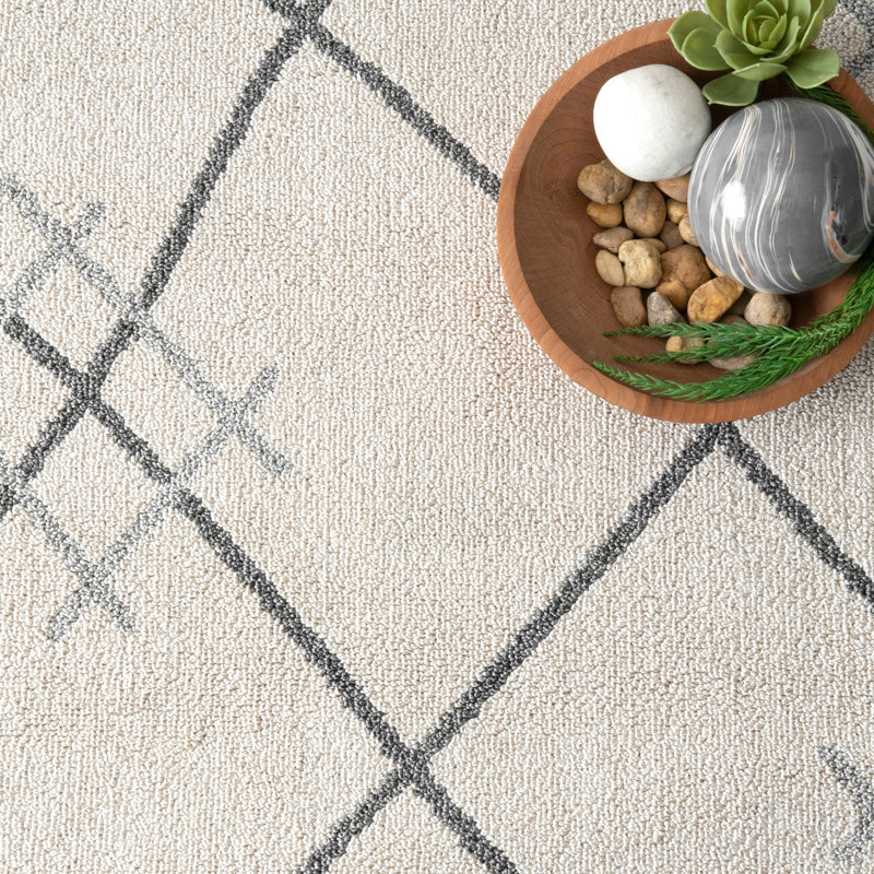 Union Rustic Washtenaw Beige/Gray Area Rug & Reviews | Wayfair