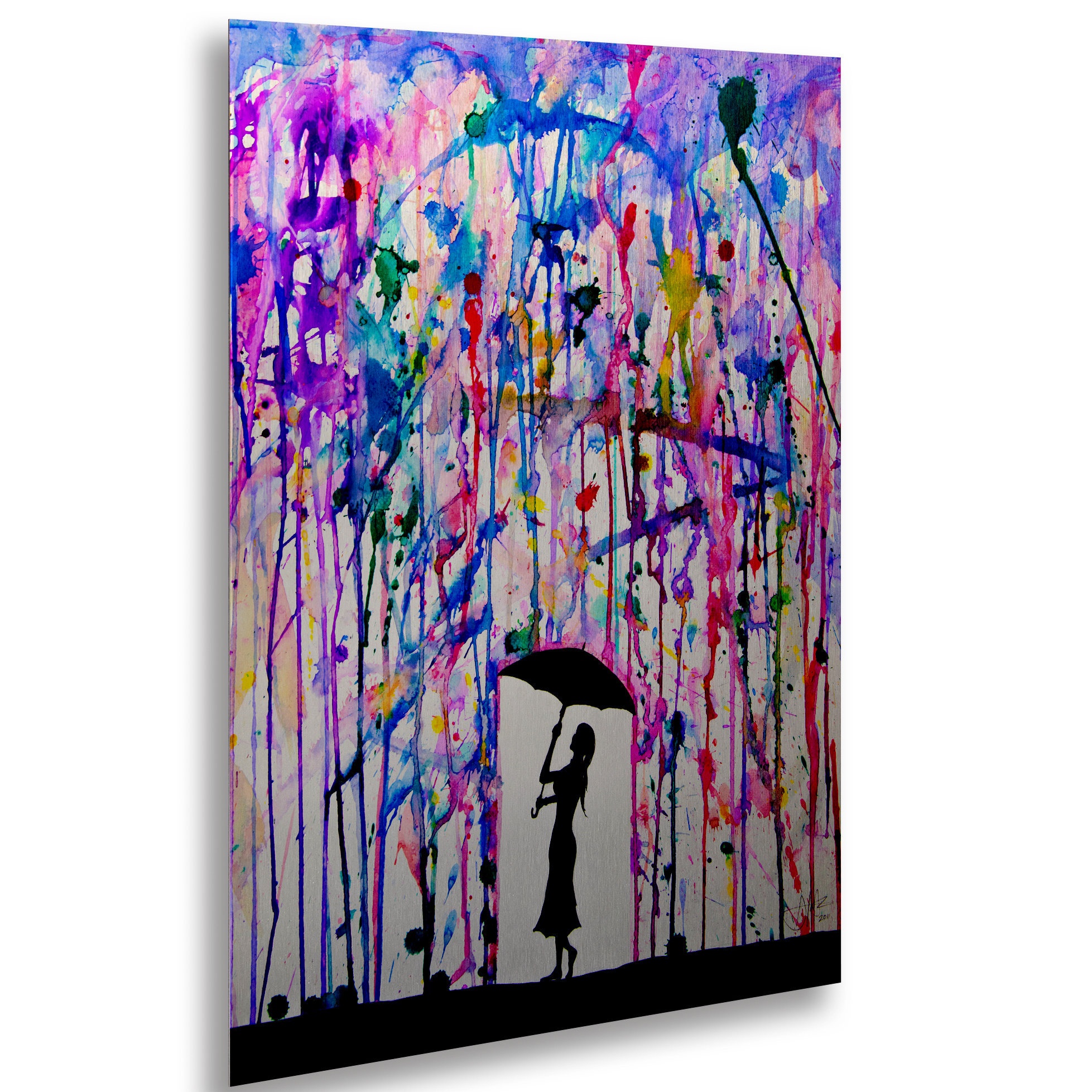 Trademark Fine Art 'Deluge' by Marc Allante Painting Print | Wayfair
