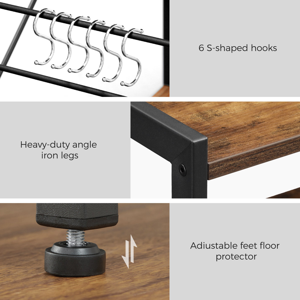 Foundry Select Brutus 31.5 Standard Baker's Rack & Reviews - Wayfair Canada