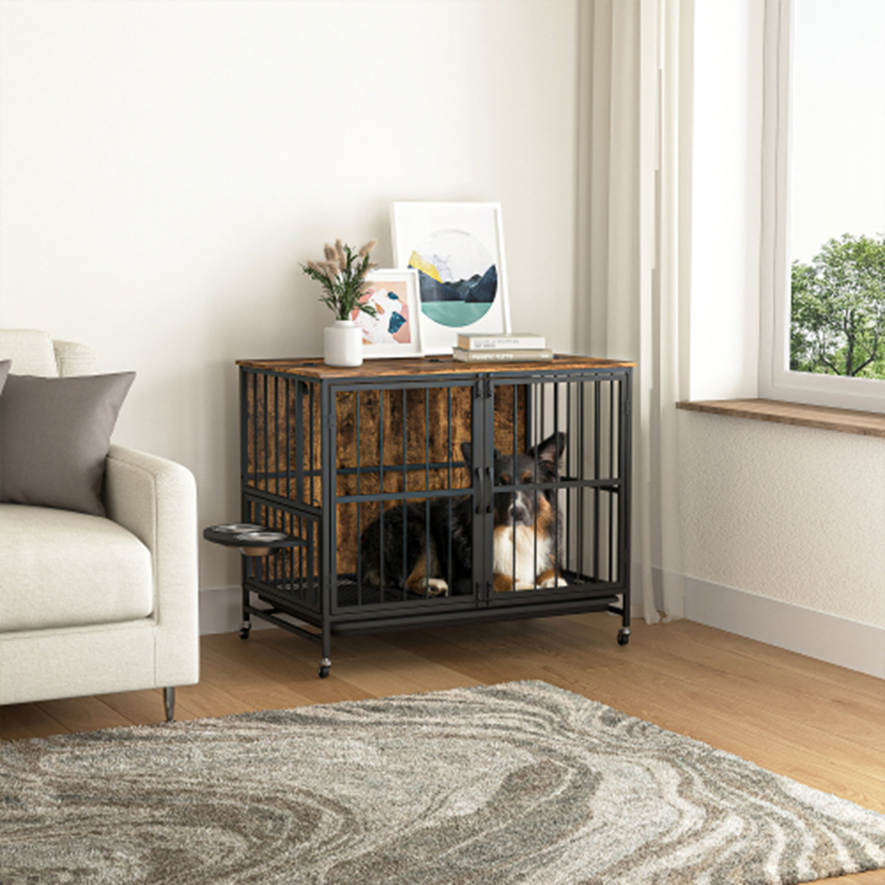 Tucker Murphy Pet™ Modern Kennel Dogs room - Wayfair Canada