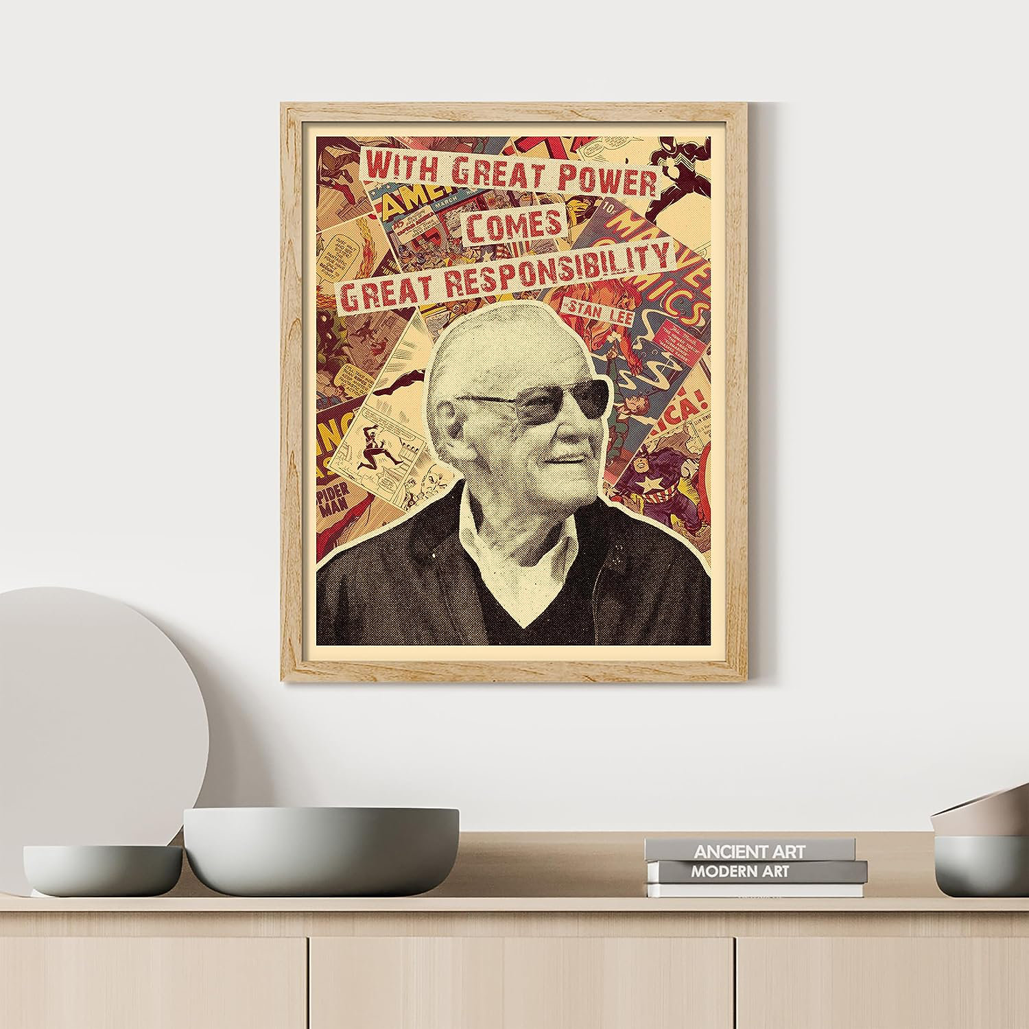 SIGNLEADER With Great Power Comes Great Responsibility - Picture Frame ...