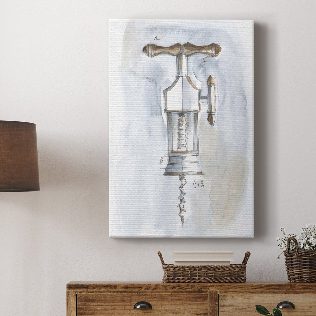 Red Barrel Studio® Corkscrew Variety IV -Gallery Wrapped Cavas | Wayfair