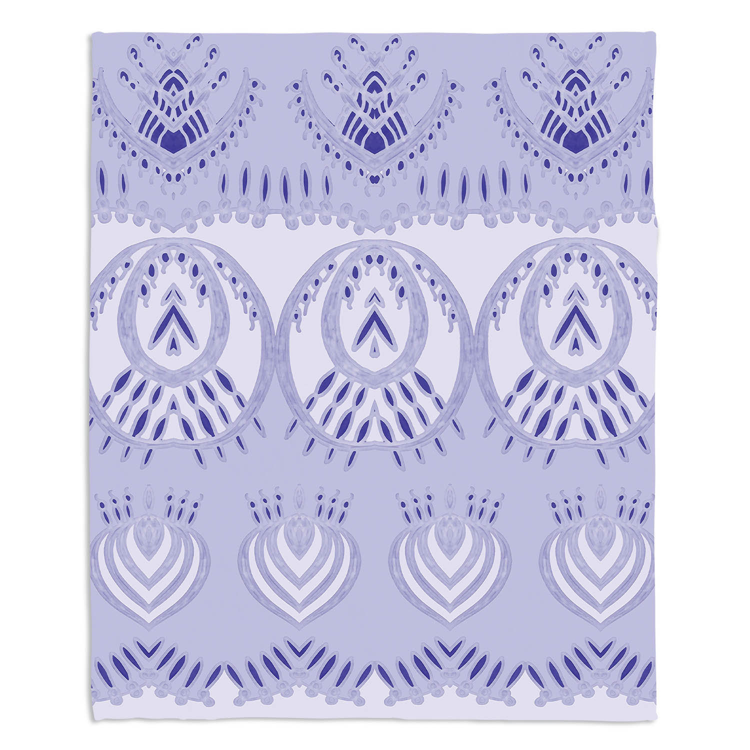 DiaNoche Designs Mountains Lilac Throw | Wayfair