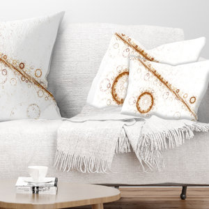 Design Art Abstract Live Cell Protein under Microscope Lumbar Pillow ...