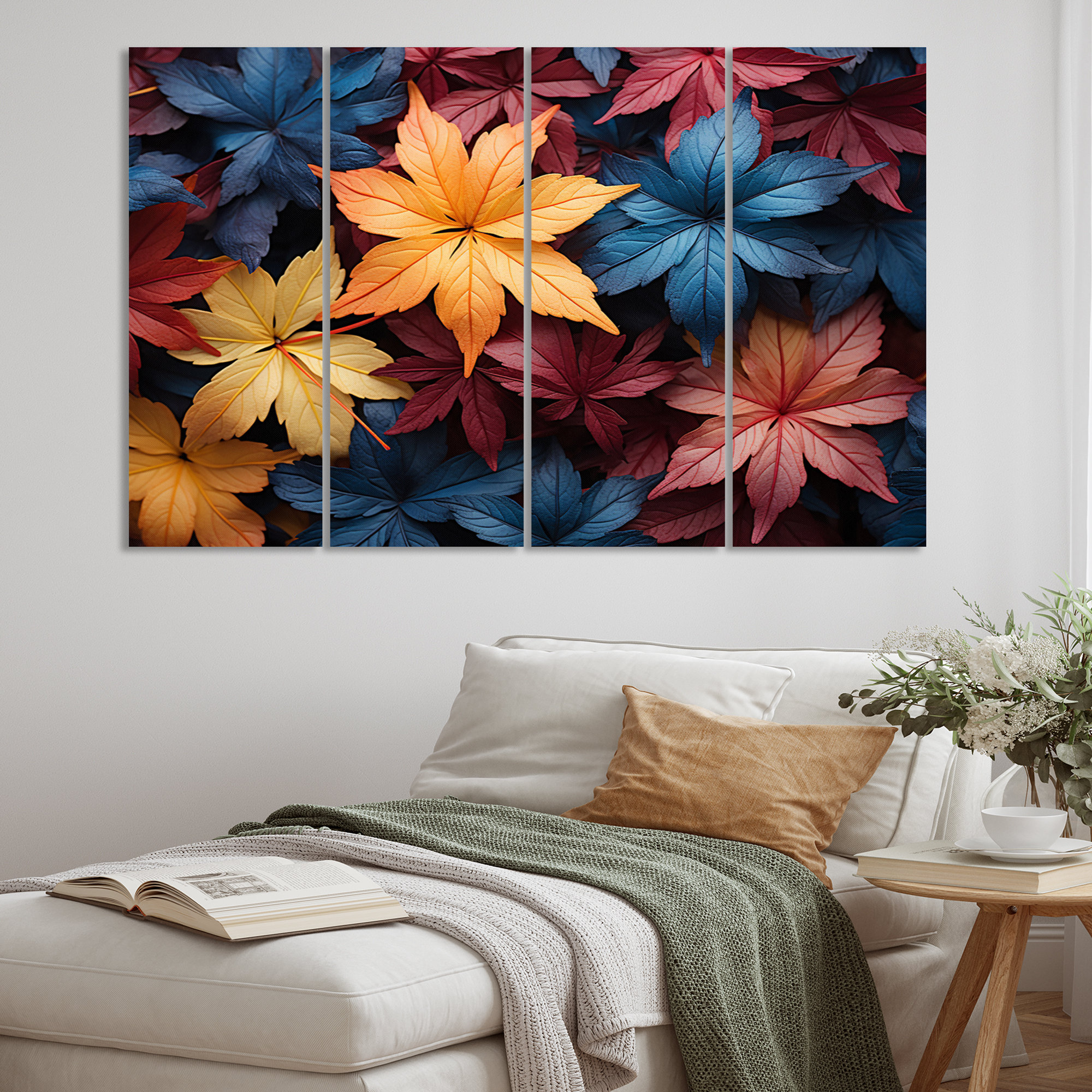Winston Porter Japanese Maple Collage III On Canvas 4 Pieces Print ...