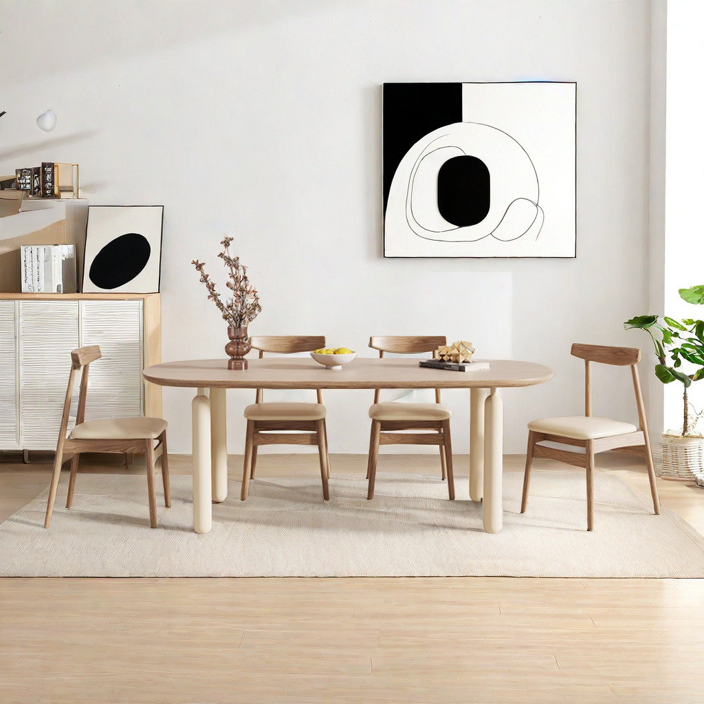 Greyleigh Creative Log Wind Table And Chairs Oval Dining Set | Wayfair