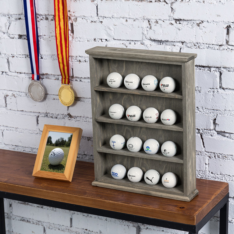 Gracie Oaks Fidalma Freestanding Golf Ball Sports Rack | Wayfair