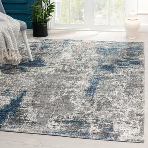 17 Stories Sevda Abstract Rug & Reviews | Wayfair