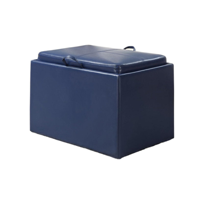George Oliver MODERN ACCENT FOOTSTOOL WITH STORAGE | Wayfair