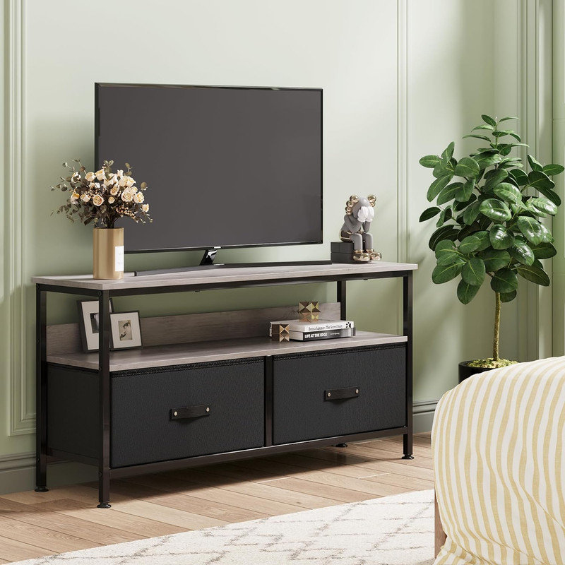 Ebern Designs Dresser TV Stand, Entertainment Centre With Storage, 50 ...