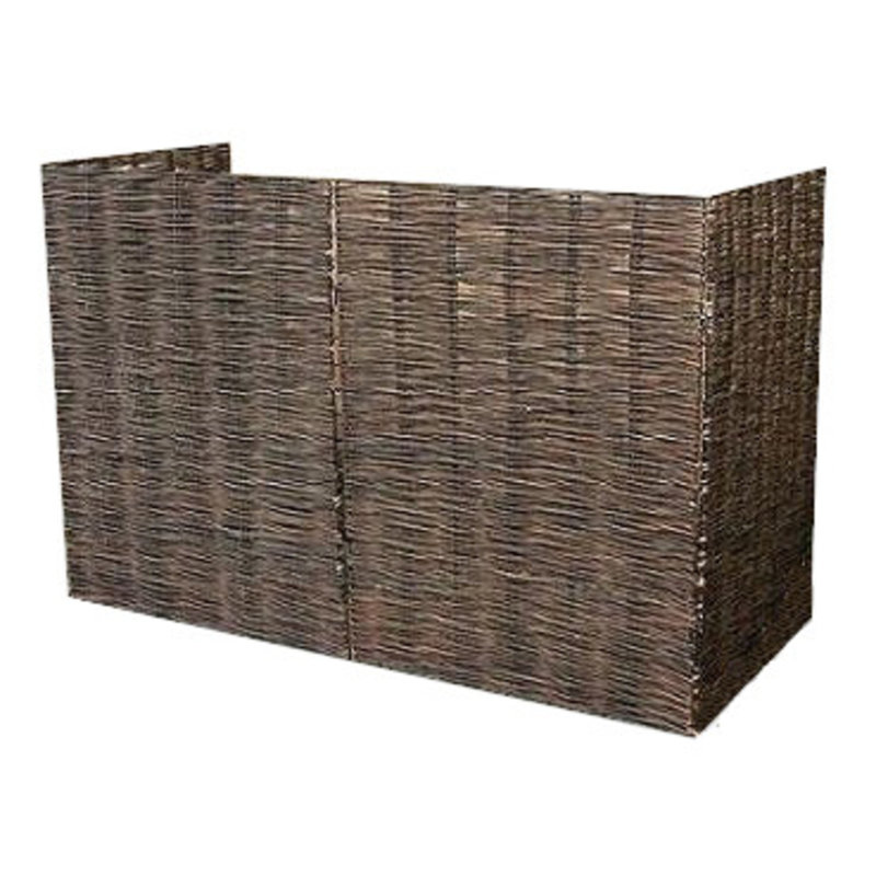 MGP Waste Bin Enclosure Wood Decorative Fence Panel & Reviews | Wayfair