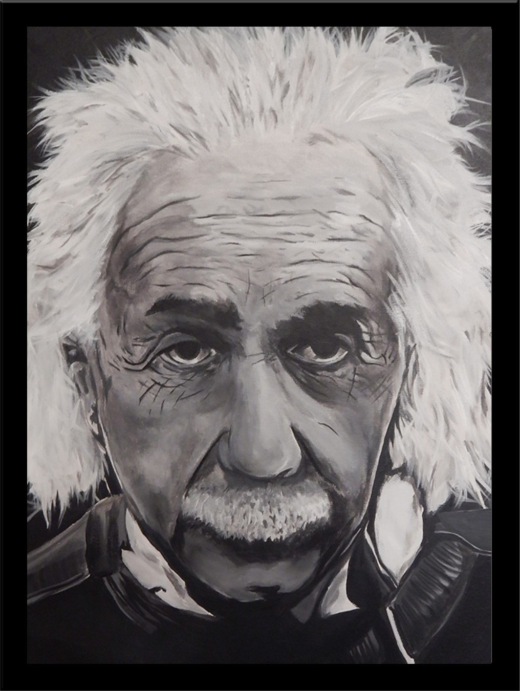 Winston Porter Albert Einstein by Ed Capeau - Picture Frame Print | Wayfair
