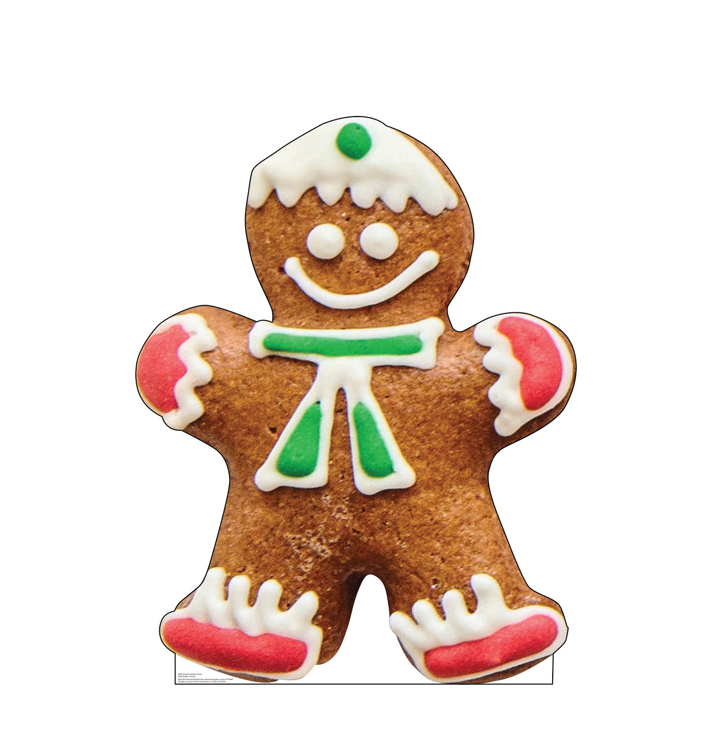 Advanced Graphics Gingerbread Man Cookie Cardboard Standup | Wayfair