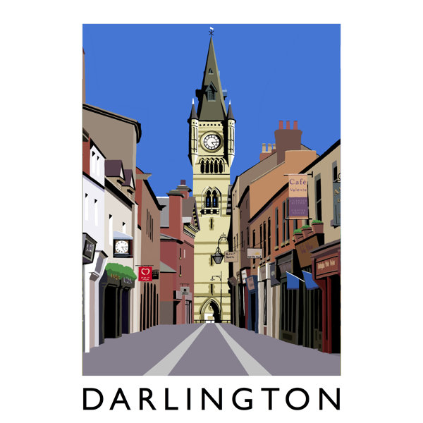 George Oliver Darlington 1 by Richard O'Neil - Print | Wayfair.co.uk