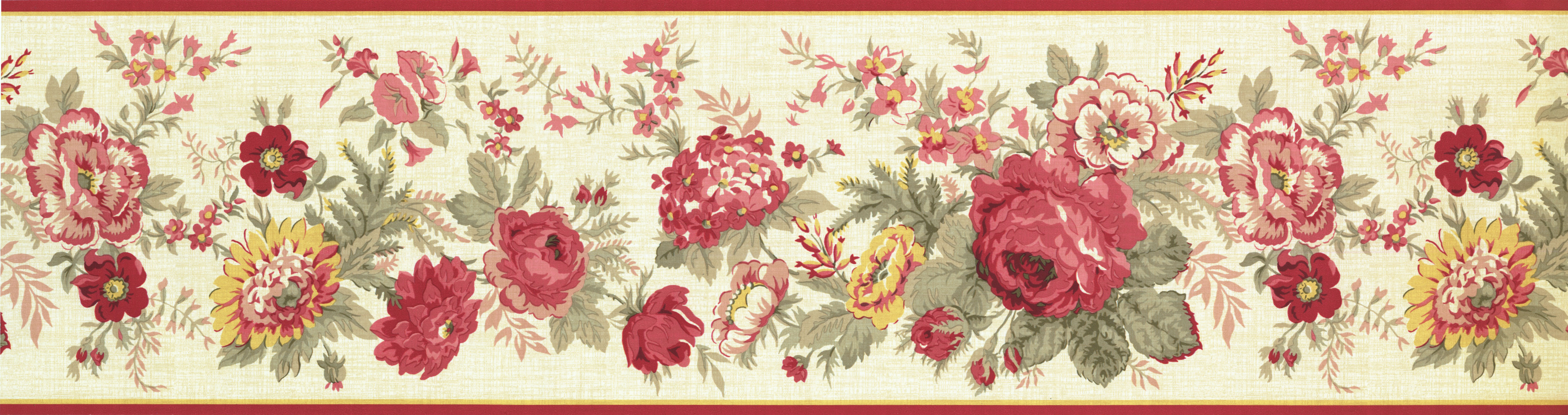 Winston Porter Katrein 15' L x 6" W Wallpaper Border | Wayfair