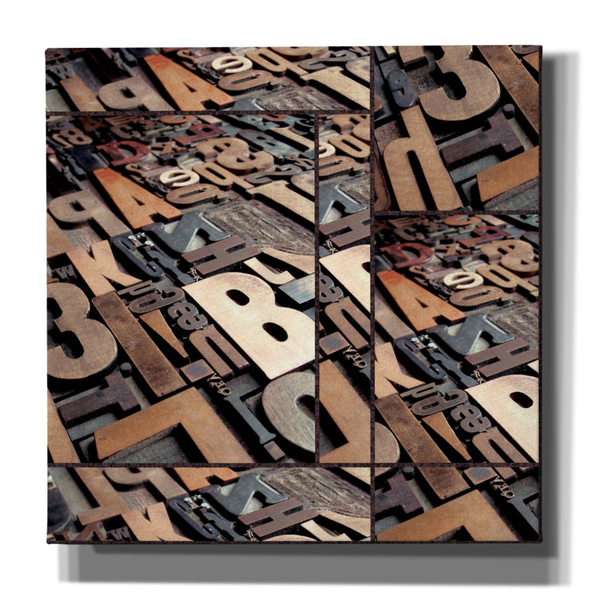17 Stories Emro Typography Photography Repeat 8 On Canvas by Holli ...