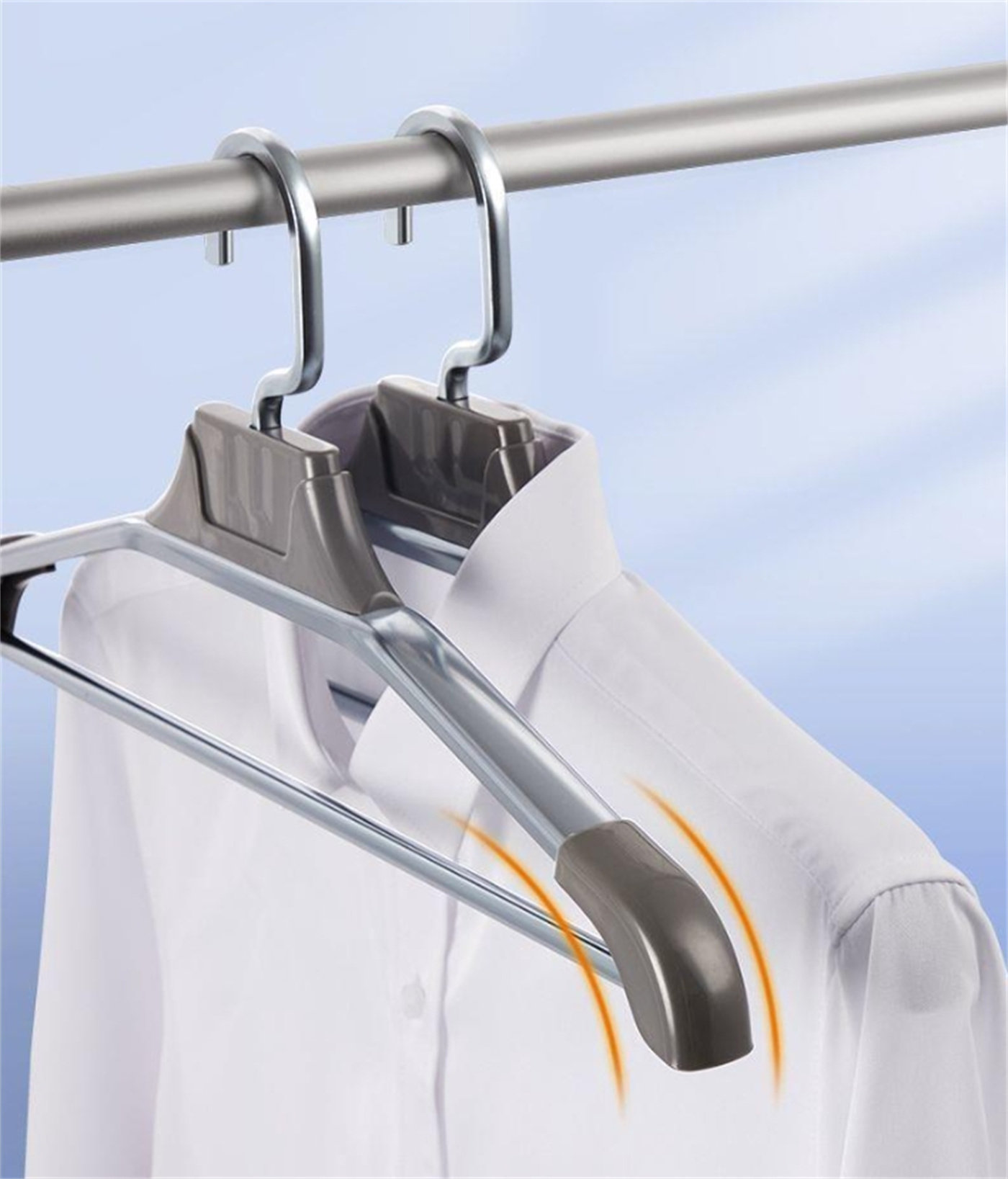 Rebrilliant Premium Aluminum Alloy Clothes Hanger | Wayfair