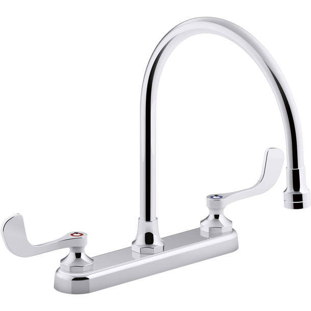 Kohler Triton Bowe Shelf-Back Bathroom Sink Faucet | Wayfair
