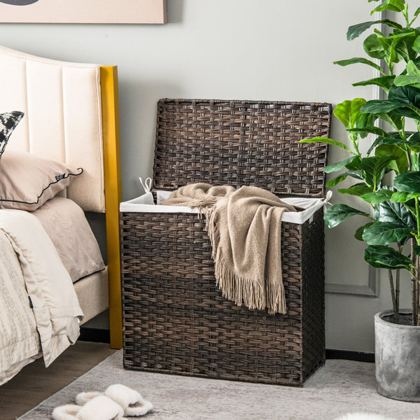 Laurel Foundry Modern Farmhouse® Laundry Hamper & Reviews | Wayfair
