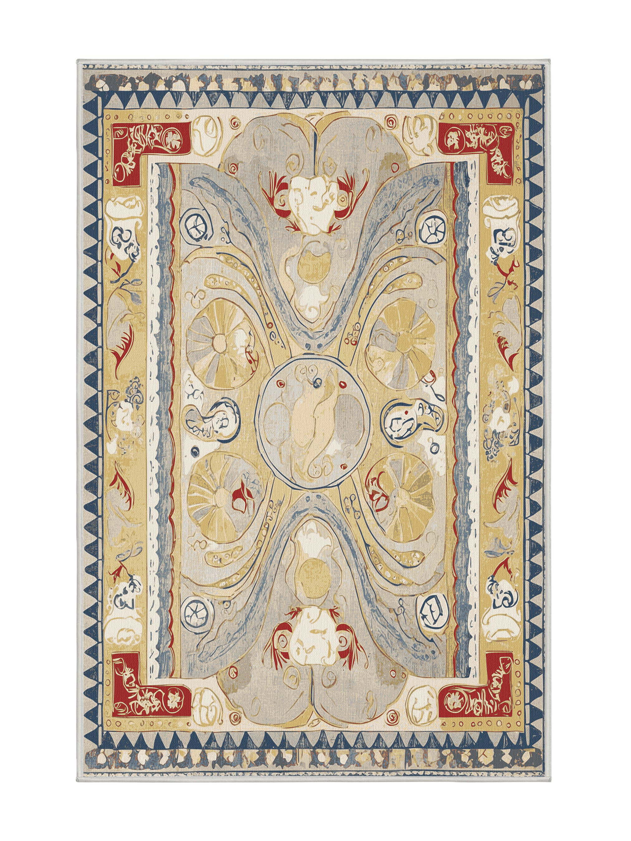 Wrought Studio™ Snappy Dash Rug | Wayfair
