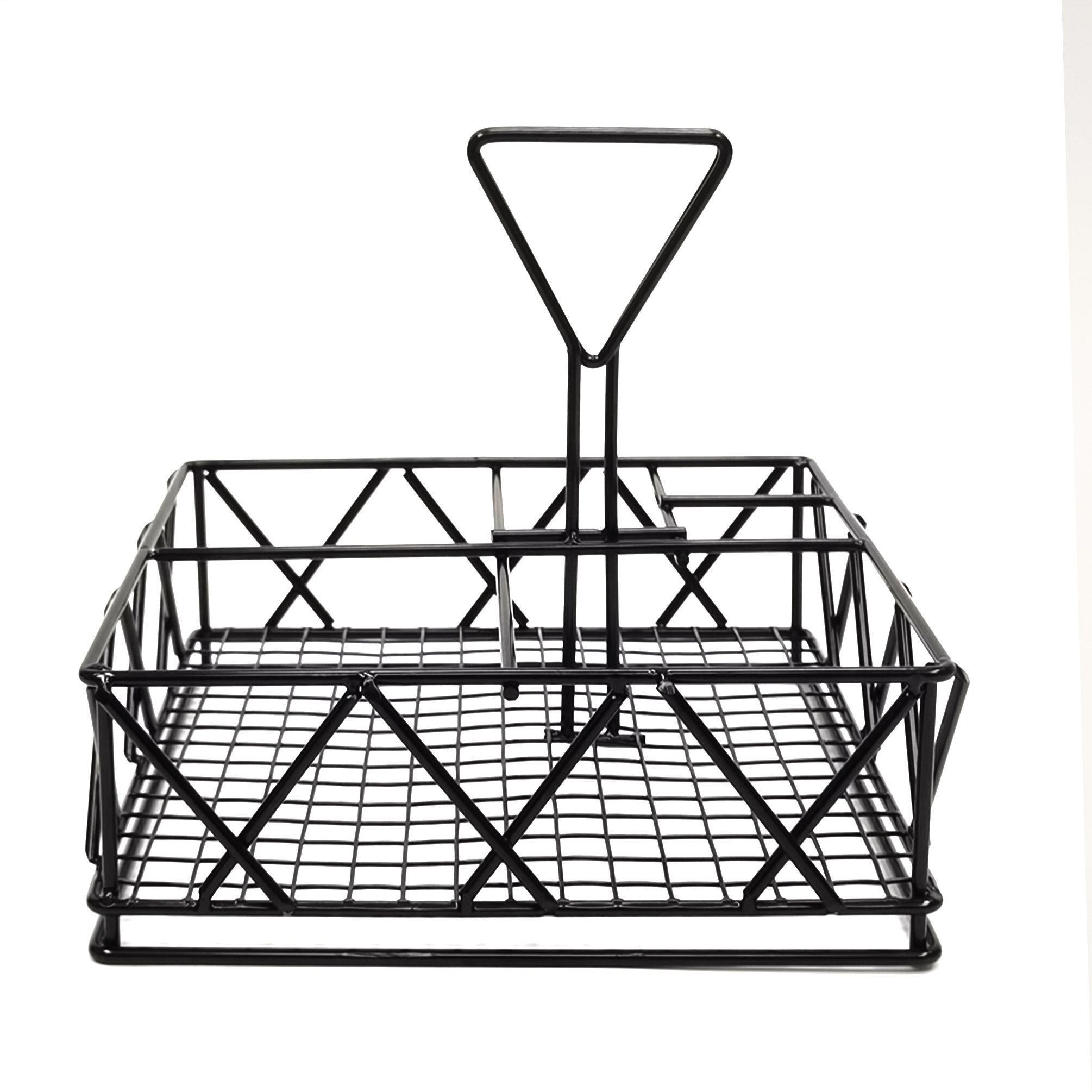 Mint Pantry® Fixturedisplays® 8 X 8 X 7" Tabletop Condiment Caddy Black ...